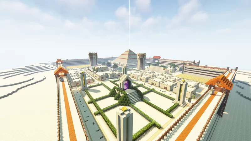 Heart of the Desert Minecraft Map