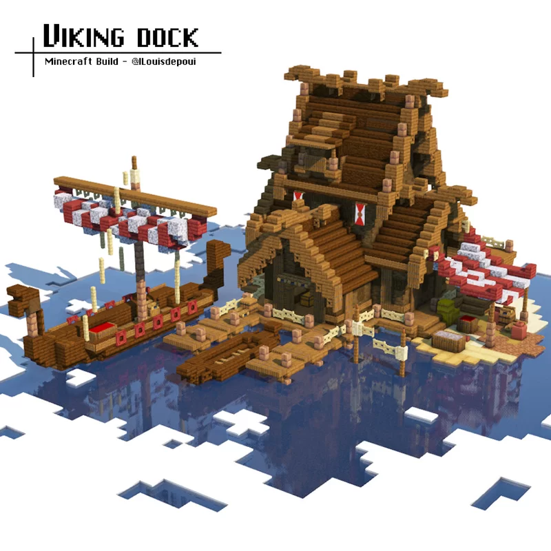 Viking Dock Minecraft Map