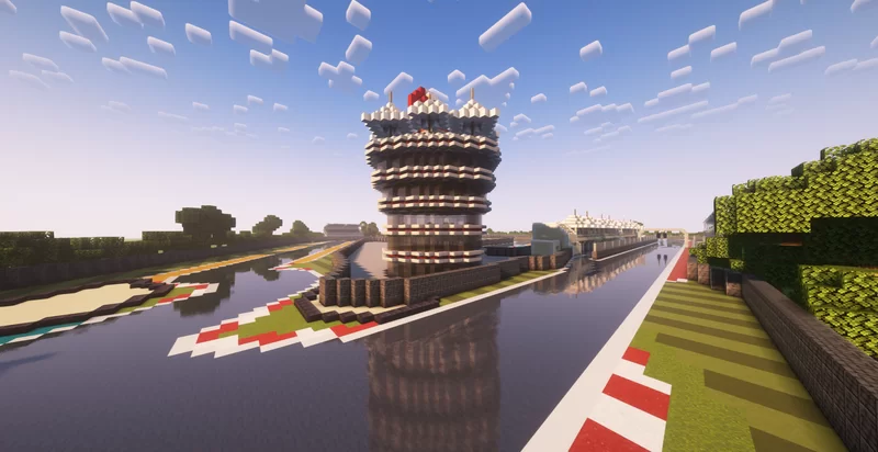 Formula 1 : Bahrain Racetrack Minecraft Map