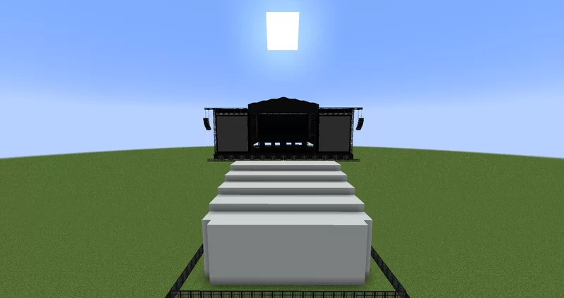 CONCERT STAGE Minecraft Map