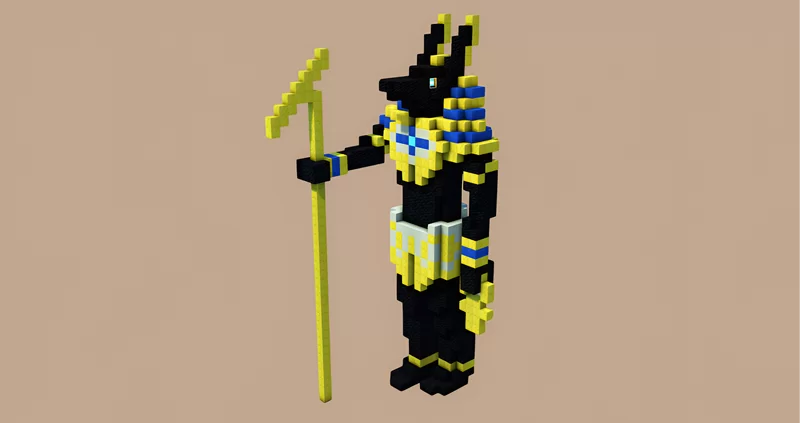 Anubis Statue Minecraft Map