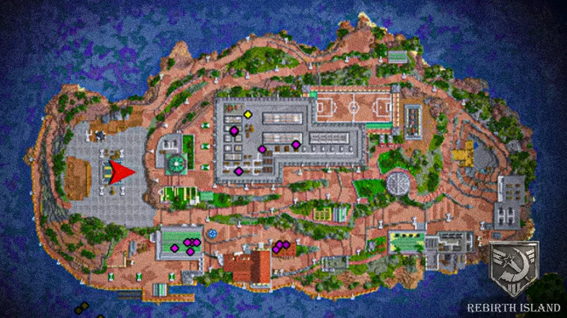 Rebirth Island - Alcatraz Island Recreation! (Java + Bedrock Download! 1.21+) Minecraft Map