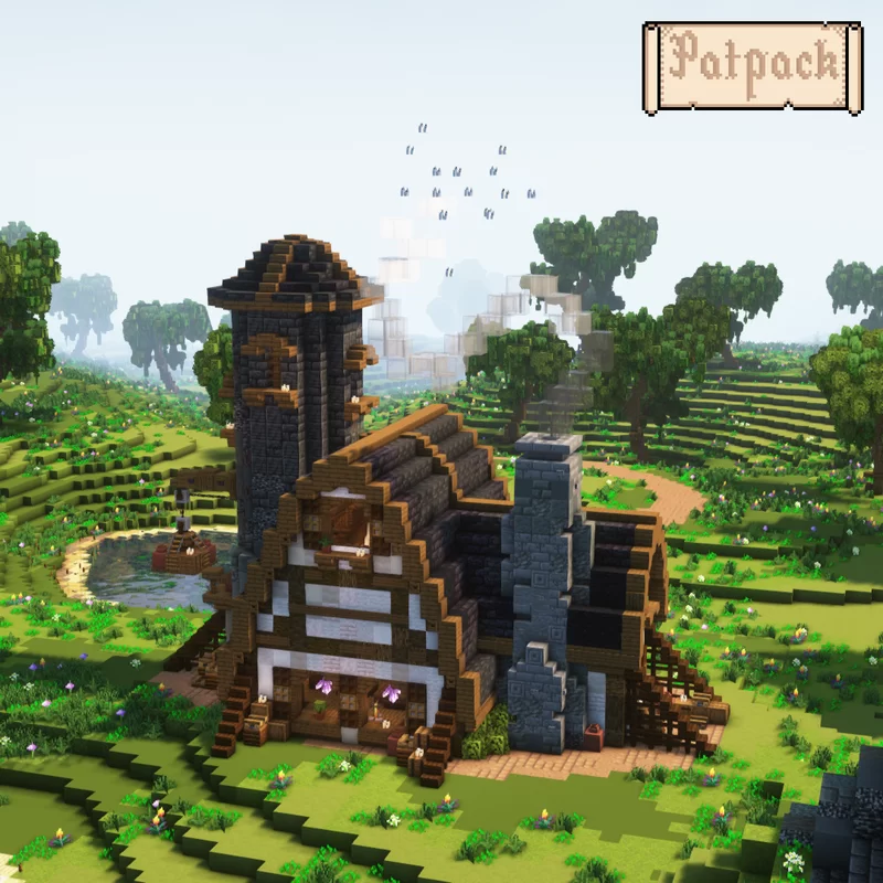 Minecraft- Countryside Cottage 🌾 Minecraft Map