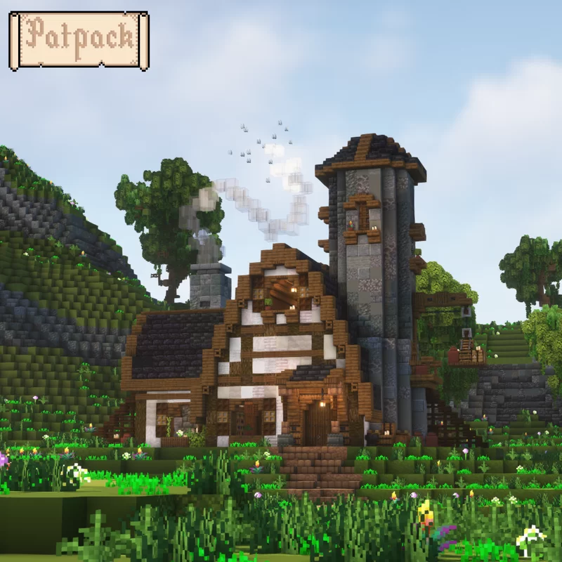 Minecraft- Countryside Cottage 🌾 Minecraft Map