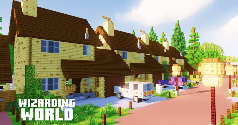 Privet Drive – Harry Potter Minecraft Recreation Minecraft Map