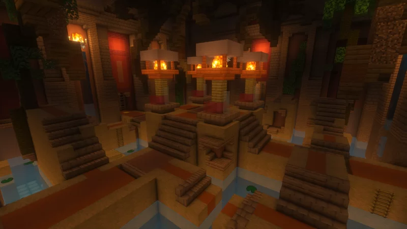Forsaken | 360x250 | Jungle Dungeon Minecraft Map