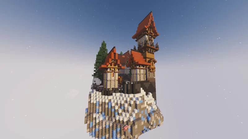 FANTASY LOBBY SERVER (1.16.5-1.21.4) DOWNLOAD! Minecraft Map