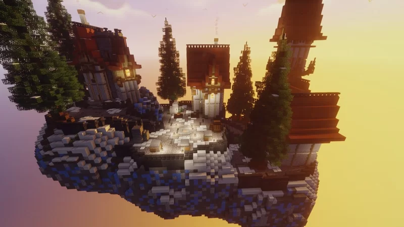 FANTASY LOBBY SERVER (1.16.5-1.21.4) DOWNLOAD! Minecraft Map