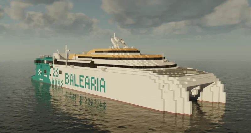BALEARIA Margarity Salas - Ro-Ro/Passenger Ferry Minecraft Map