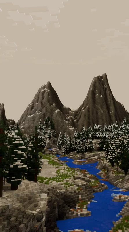 Sunshine Mountain map Minecraft Map