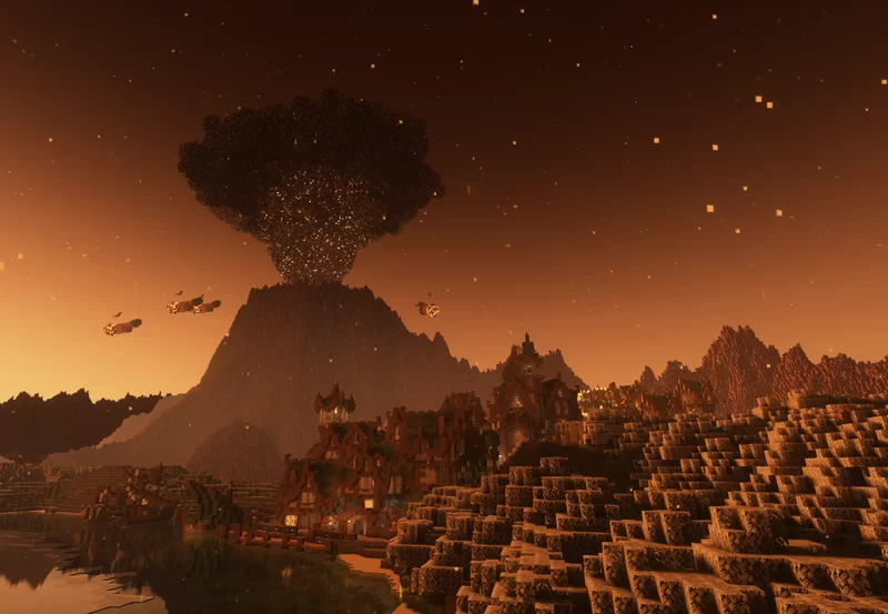 The City Falls Minecraft Map