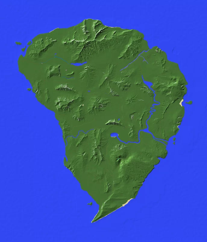 Isla Nublar 2015 Real Height Jurassic World Minecraft Map