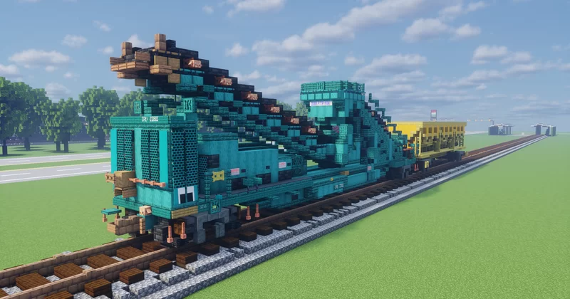 GREX, dump train Minecraft Map