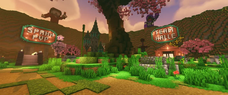 Deutsche Minecraft Server Lobby/Spawn Minecraft Map