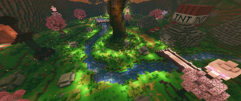 Deutsche Minecraft Server Lobby/Spawn Minecraft Map