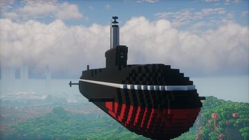 Submarine Minecraft Maps with Downloadable Schematic
