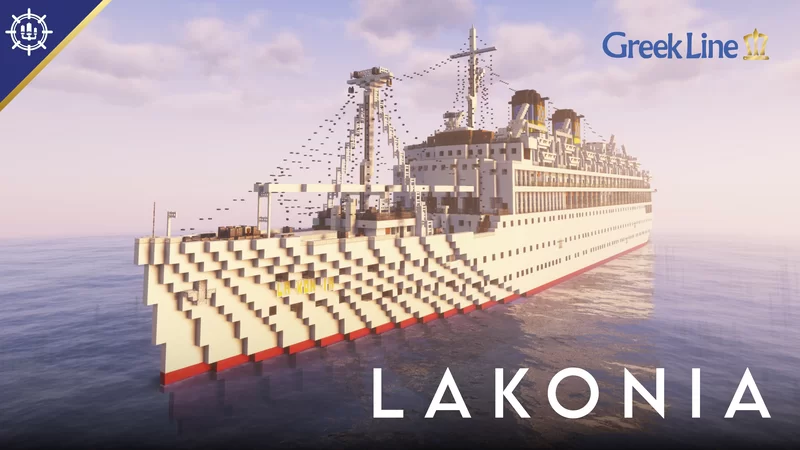 TSMS LAKONIA: The Ship that was Beloved & Blazed Minecraft Map