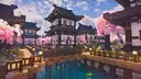 🌸🌺Cherry Japanese Village | Full Interior🌺🌸 Minecraft Map