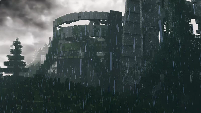 Overgrown Lush Abandoned Survival Theme City - Called Wahclella ...