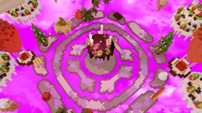 Knockback FFa map - Candy Theme Minecraft Map