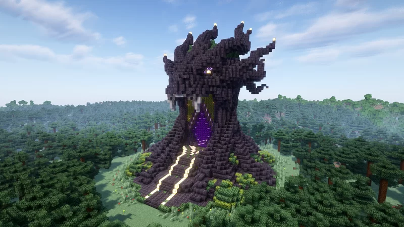 Minecraft Titan Nether Portal Statue V15 Minecraft Map