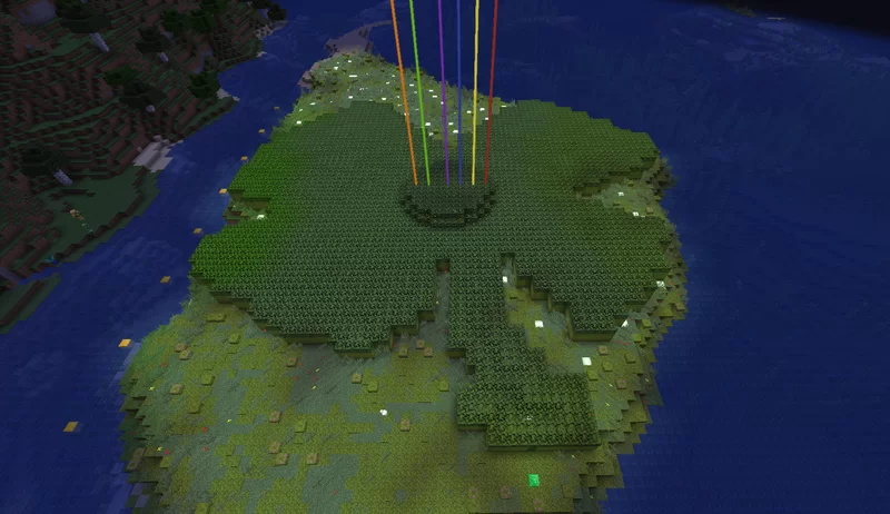 Shamrock Maze Minecraft Map
