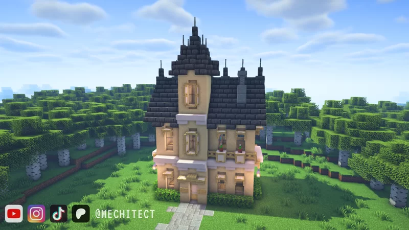 Sandstone House Minecraft Map