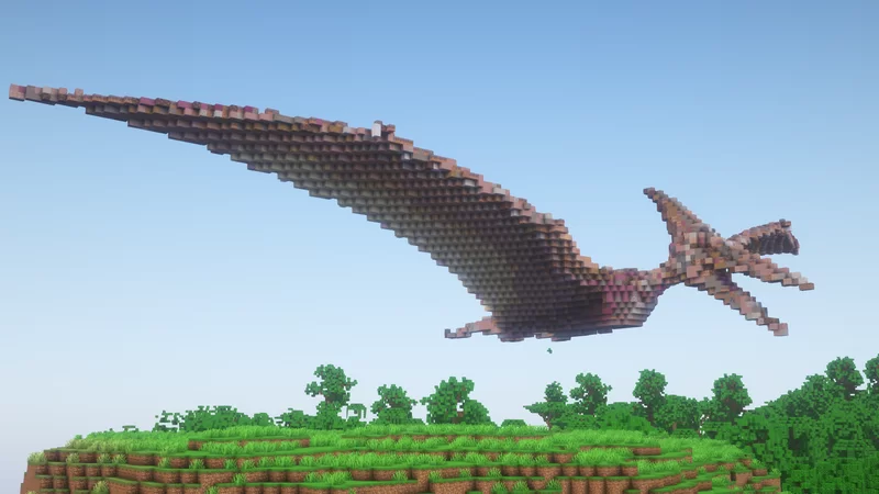 Pterodactyl Minecraft Map