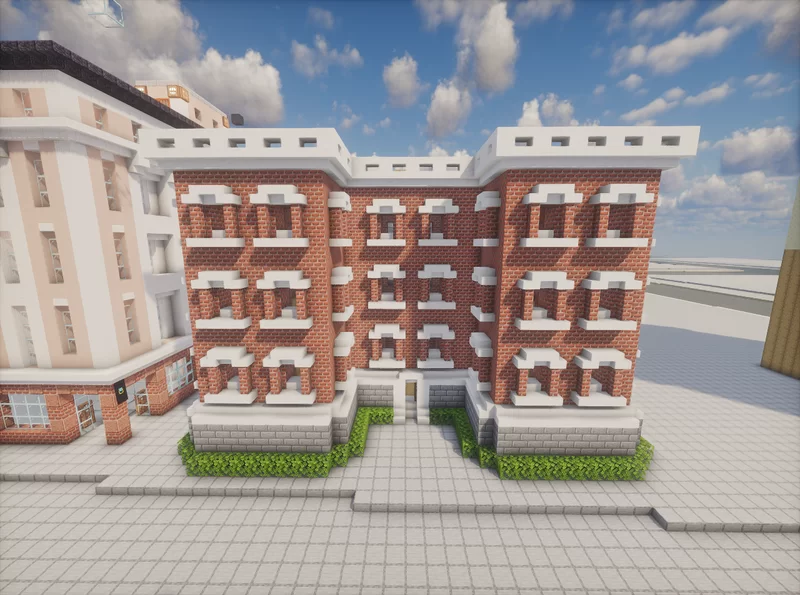 Apartments Minecraft Map