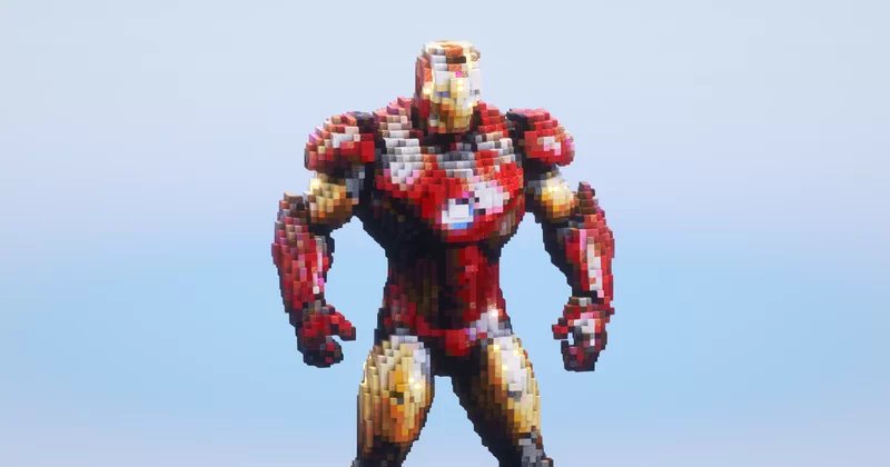 Flying ironman Minecraft Map