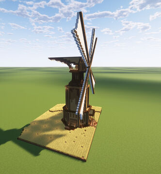 Windmill Minecraft Maps with Downloadable Schematic | Planet Minecraft Community