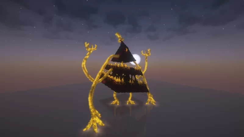 Bill_Cipher : Angry Minecraft Map