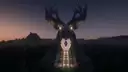 Minecraft Deer Nether Portal Statue V03 Minecraft Map