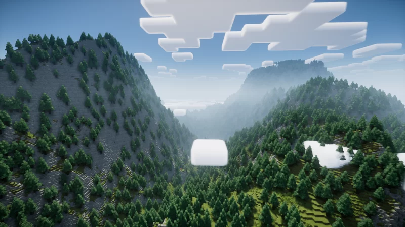 Subalpine Forest Minecraft Map