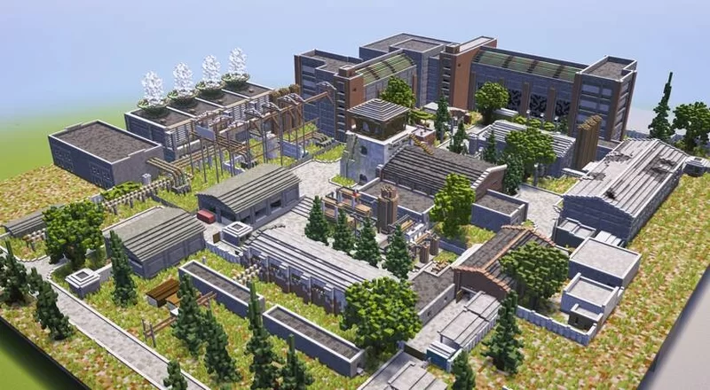 🍻 The Stalker Bar in Minecraft! 🧃🔫 Minecraft Map