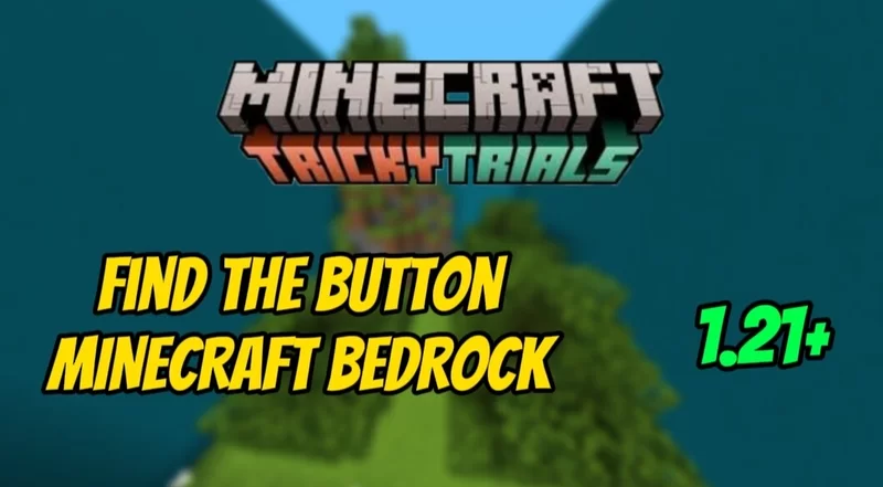 Find The Button Minecraft Bedrock Minecraft Map
