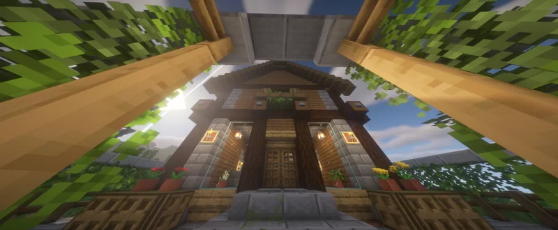 Spruce Medieval Starter Home! Minecraft Map