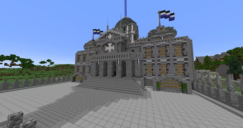 Towny Exalted - Vanguard Nation Spawn Minecraft Map