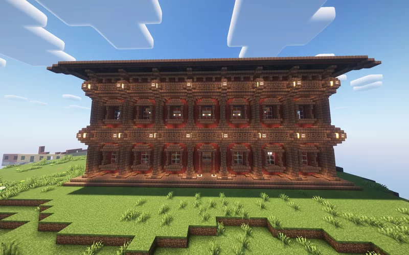 Red palace Minecraft Map