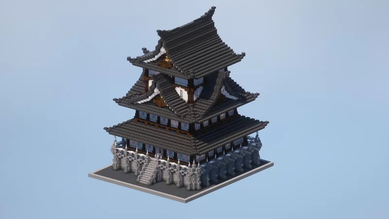 Japanese Castle Minecraft Map