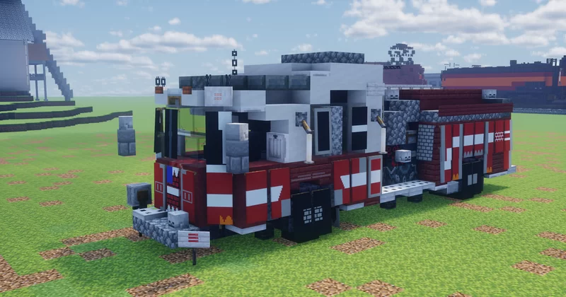 Pierce Fire Pumper Minecraft Map