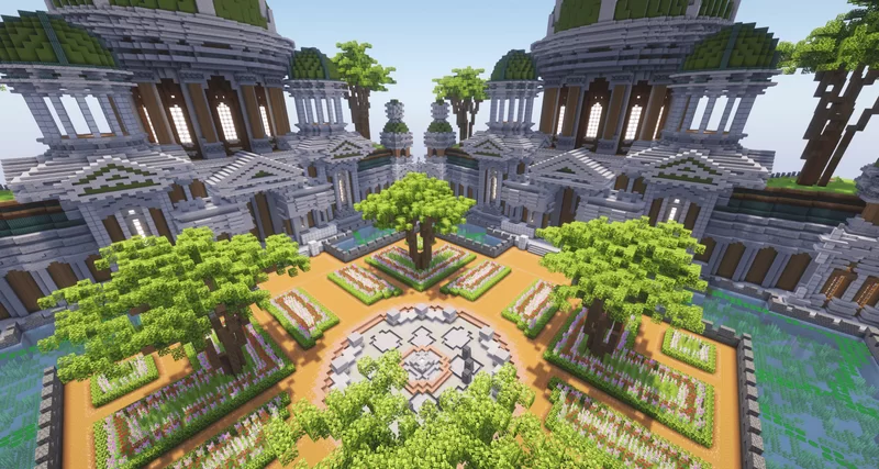 Spire | Skyblock lobby | [1.8-1.21] Minecraft Map