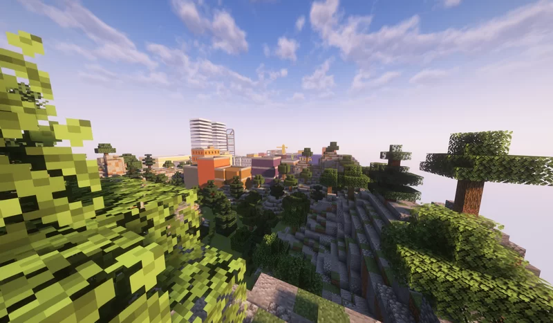 Skyline-city Minecraft Map