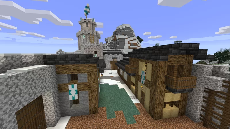 Diorite Castle 1.21.5 Minecraft Map