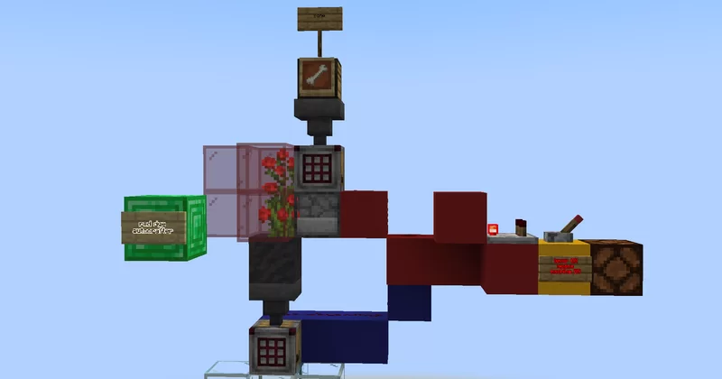 Rocket Autocrafter Minecraft Map