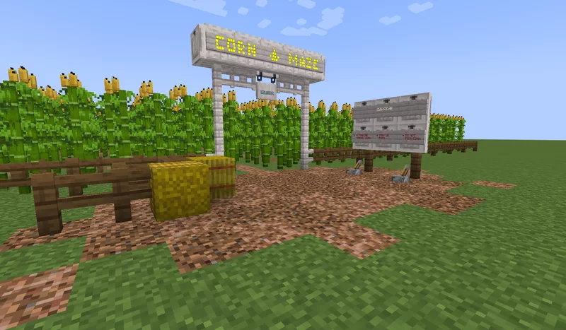 Corn Maze Minecraft Map