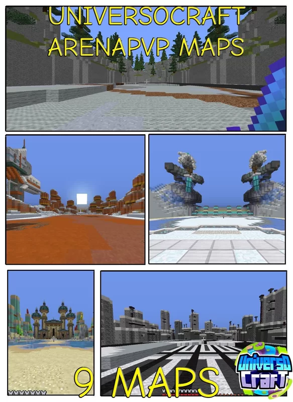 ArenaPvP Universocraft Maps Minecraft Map
