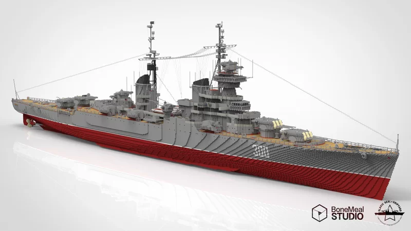 The Cruiser Sverdlov (project 68bis) Minecraft Map