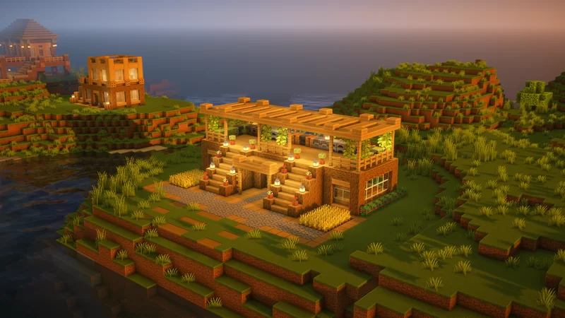 Oak Survival Base (+Tutorial) 🏡100 Minecraft Map