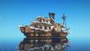 THE SWAMPFOX-Bounty Hunter's riverboat Minecraft Map